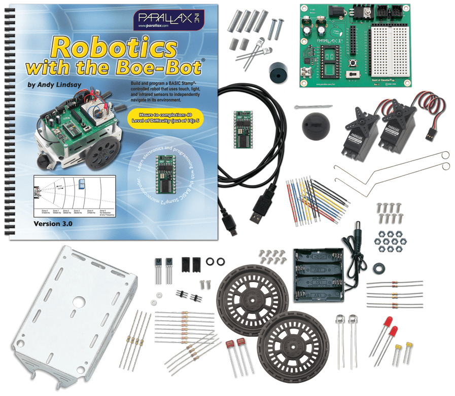 High-Quality Boe-Bot Robot Kit for Robot Kit Applications