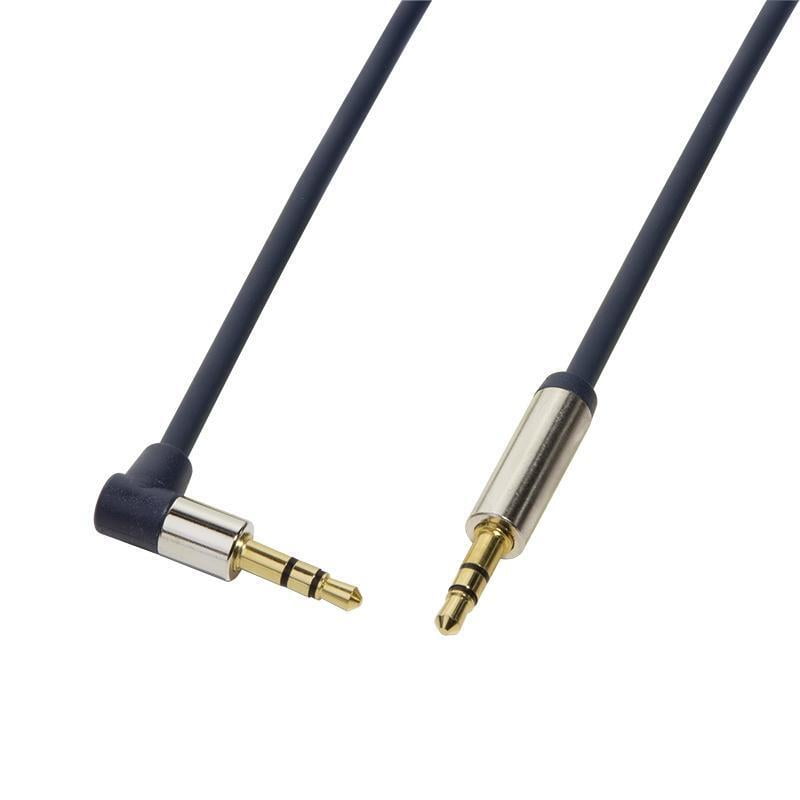 High-Quality Audio Cable, Jack 3.5mm 3pin Plug, Angle Jack 3.5mm 3pin ...