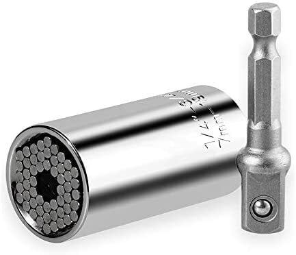 High-Quality Universal Torque Wrench, 7mm to 19mm Socket Head for Hand ...