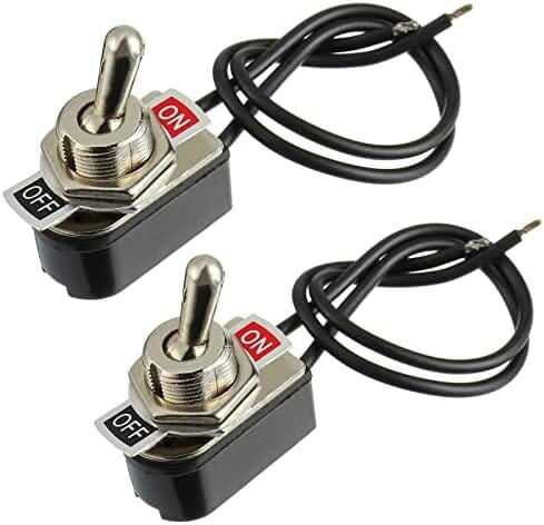 High-Quality Toggle Switch ON-OFF 6A/l2V SPST With 15.00 Cm Wire for ...