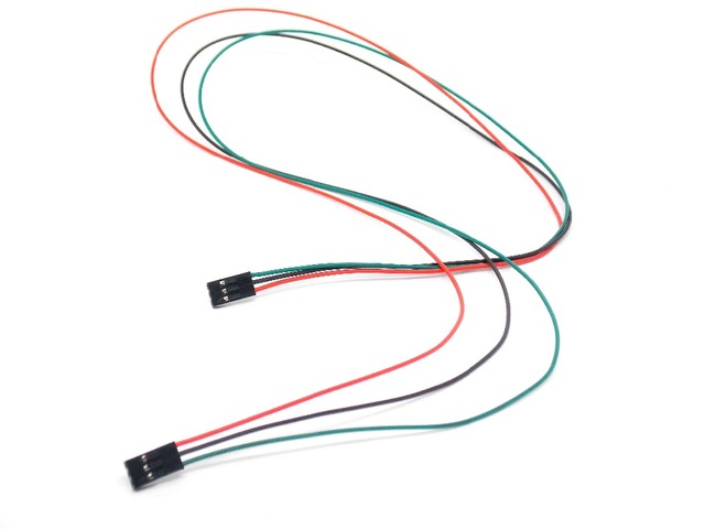 High-Quality 3 Pin Jumper Wire 12" Female to Female for Electronic ...