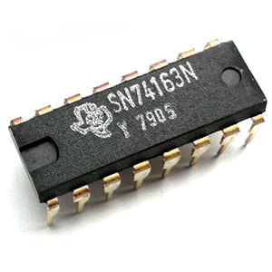 High-Quality IC 74163 (4 bit Binary Counter) for Electronics and ...