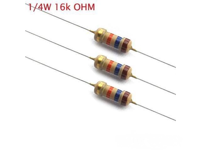High-Quality 16K Ohm Resistor 1/4W for Electronic Applications