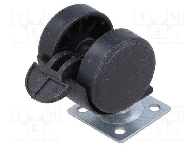 High-Quality Furniture Wheel with Lock, up to 40kg for Wheel Applications