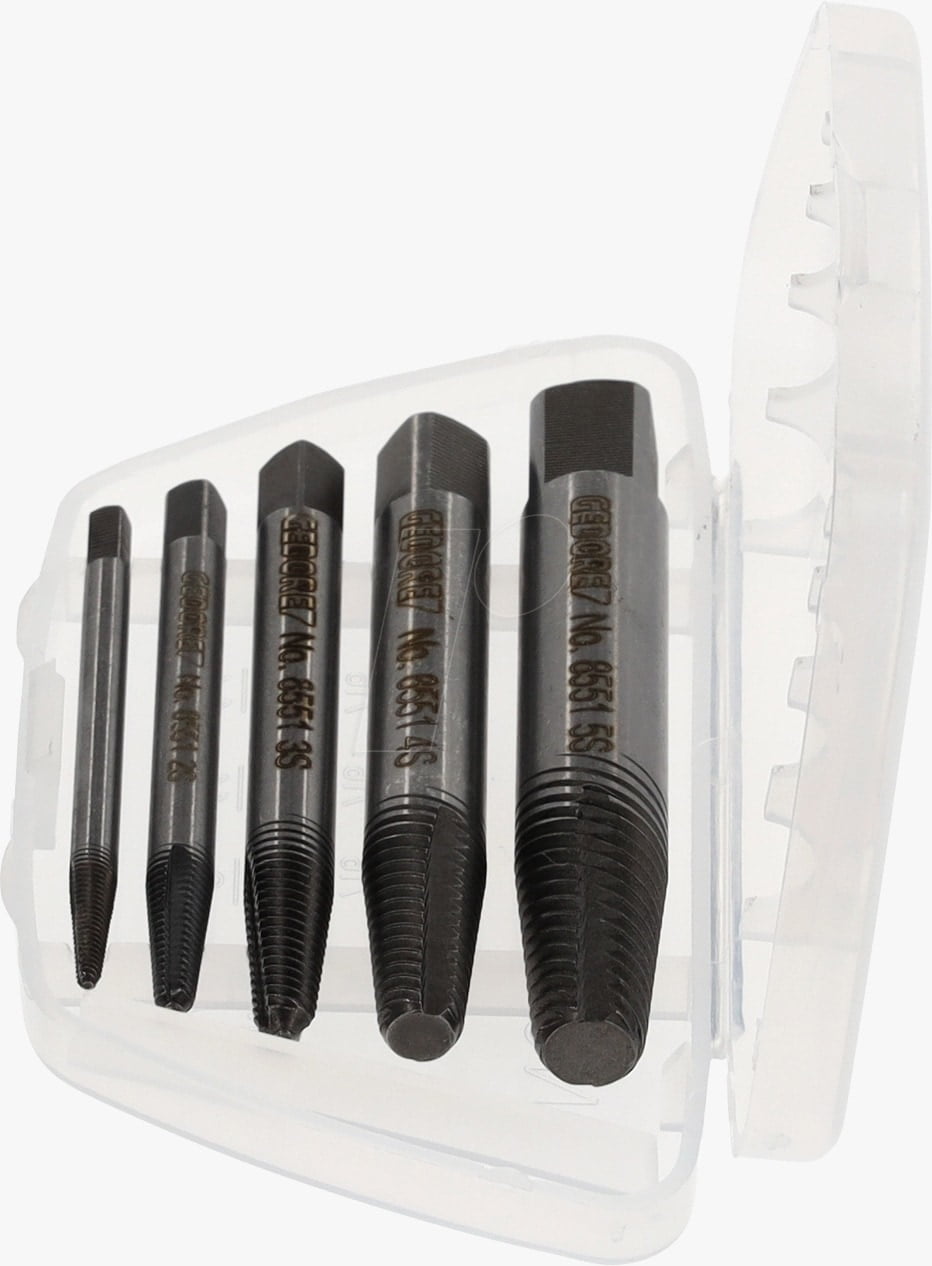 High-Quality Screw Extractor Set, 5pcs for Industrial and Commercial ...