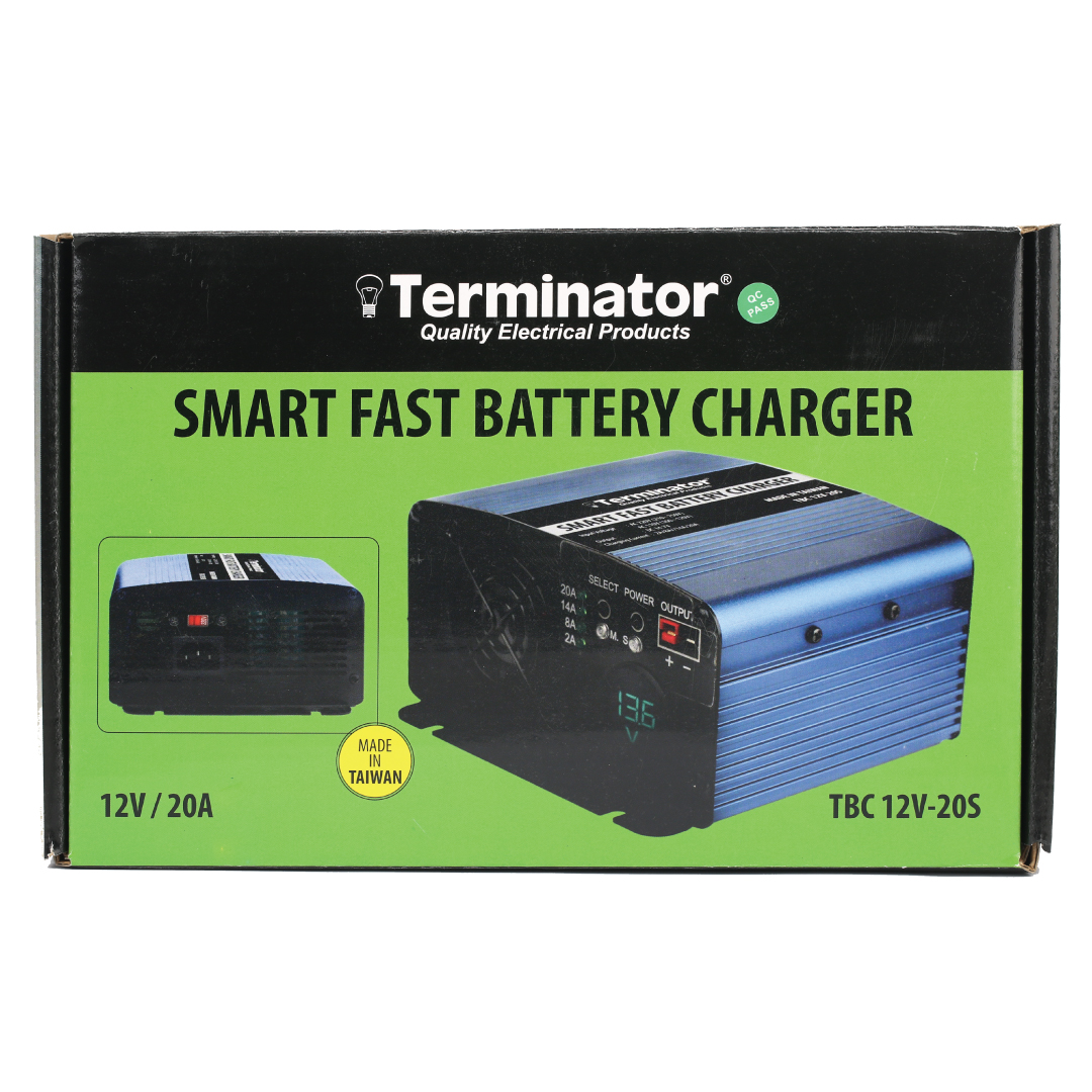 High-Quality Battery Charger, 12v, 20A, Terminator for Industrial and ...
