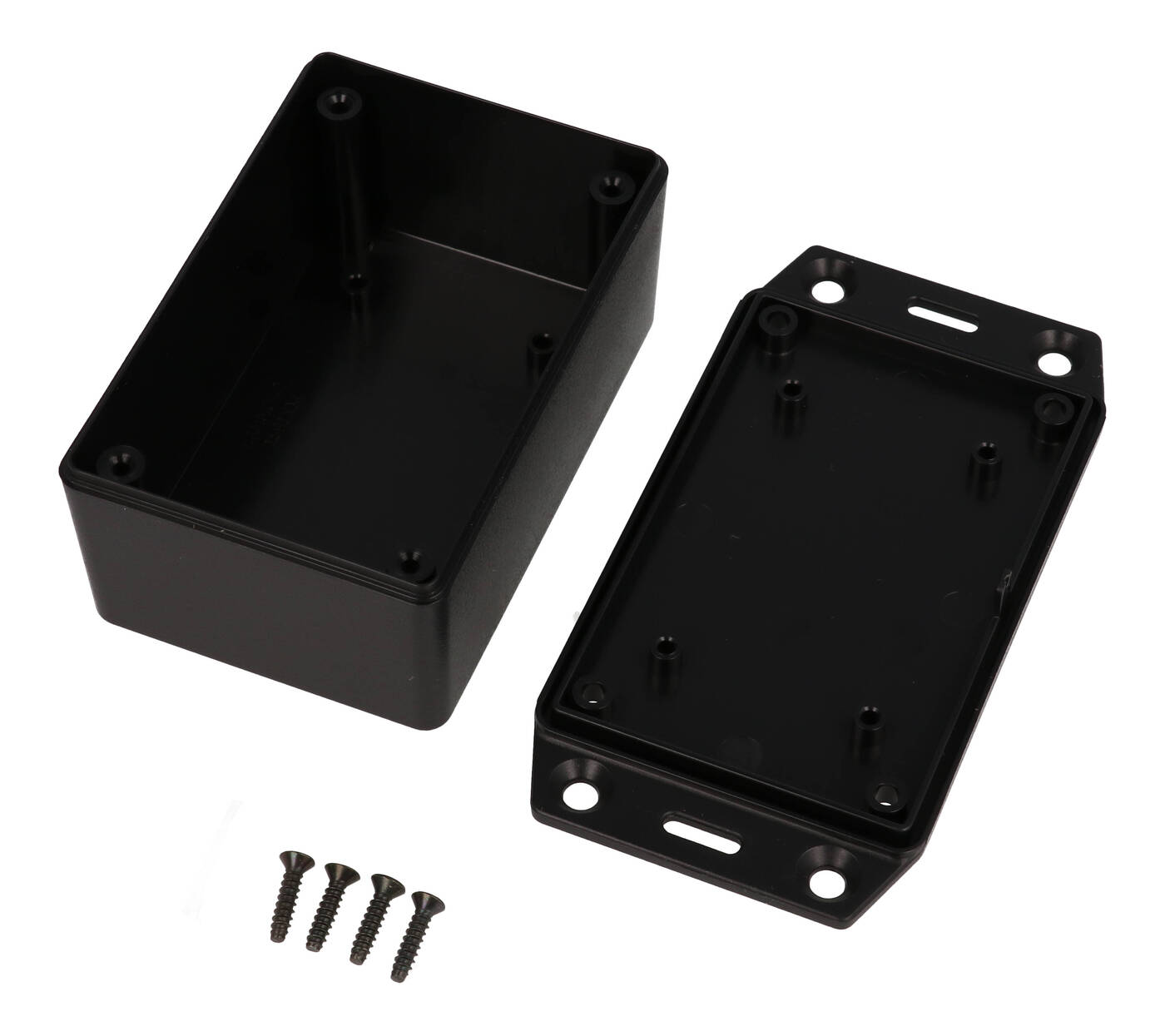 High-Quality General Purpose Enclosure Box, 85x55x35mm, IP54, Black ...