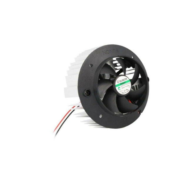 High-Quality Cooling Fan with Heat Sink, 12V, 0.280W (86x45.4mm) for ...